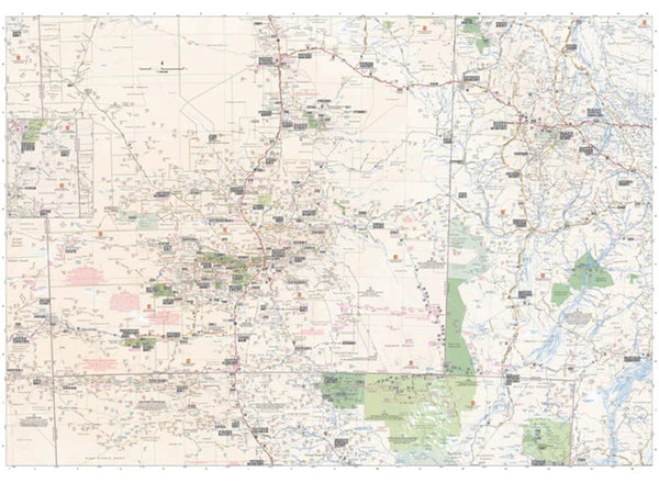 Central Australia Map – Truracks Western Towbars and Bullbars