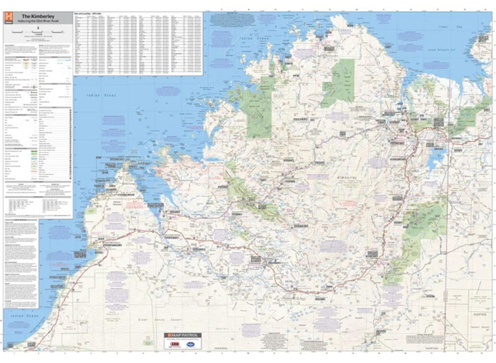 The Kimberley Map – Truracks Western Towbars and Bullbars
