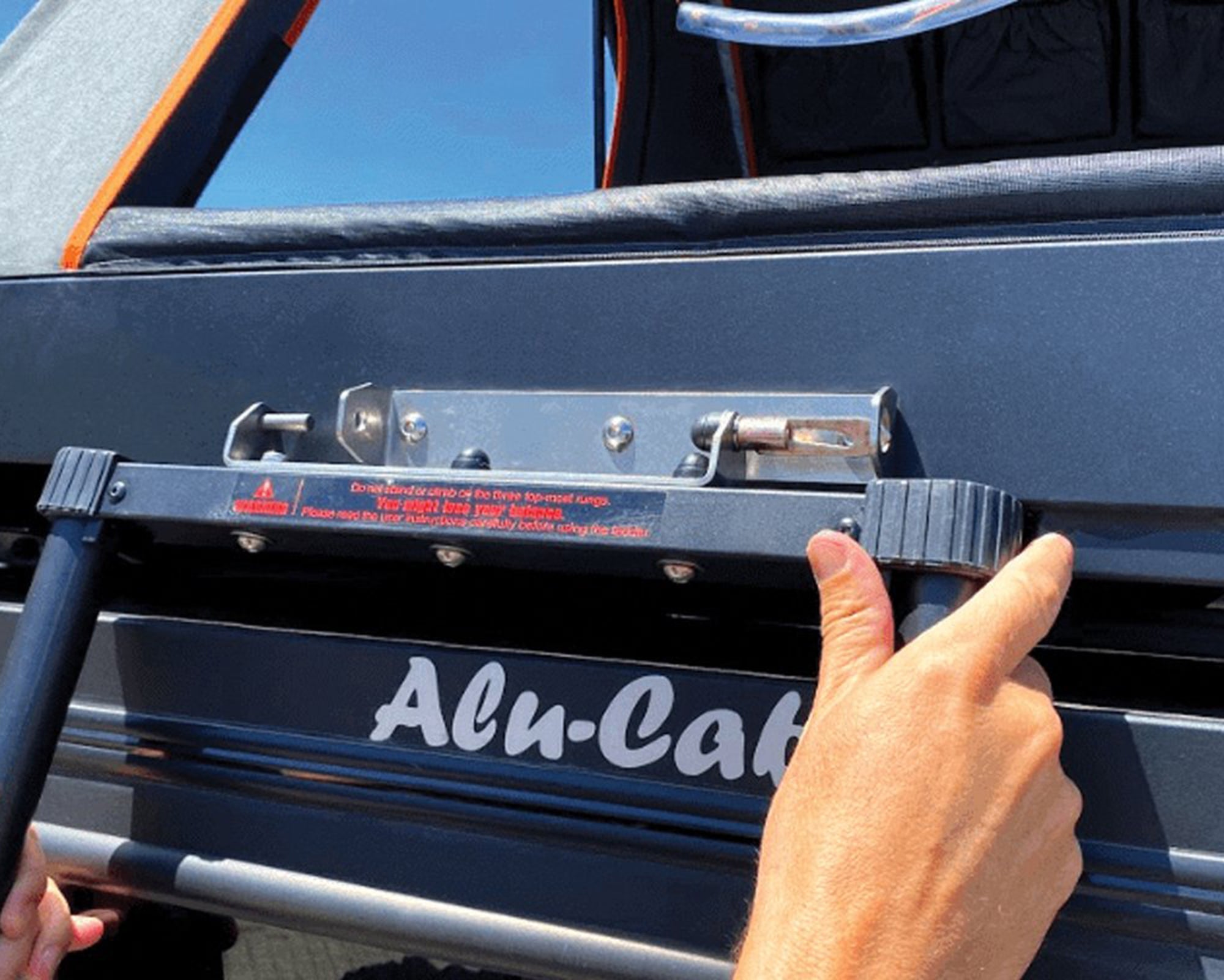 Ladder Bracket - Khaya Camper (Side Entry) – Truracks Western Towbars ...