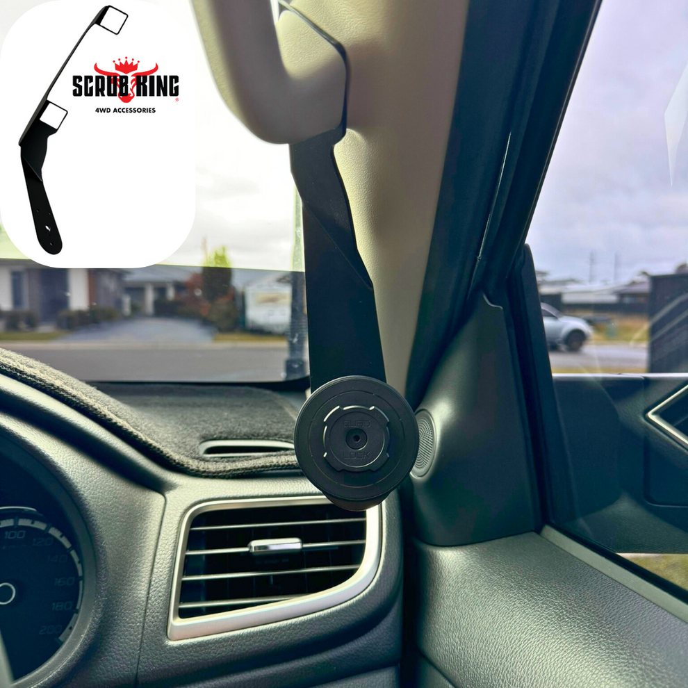 Mitsubishi Triton MQ Phone Mount – Truracks Western Towbars and Bullbars