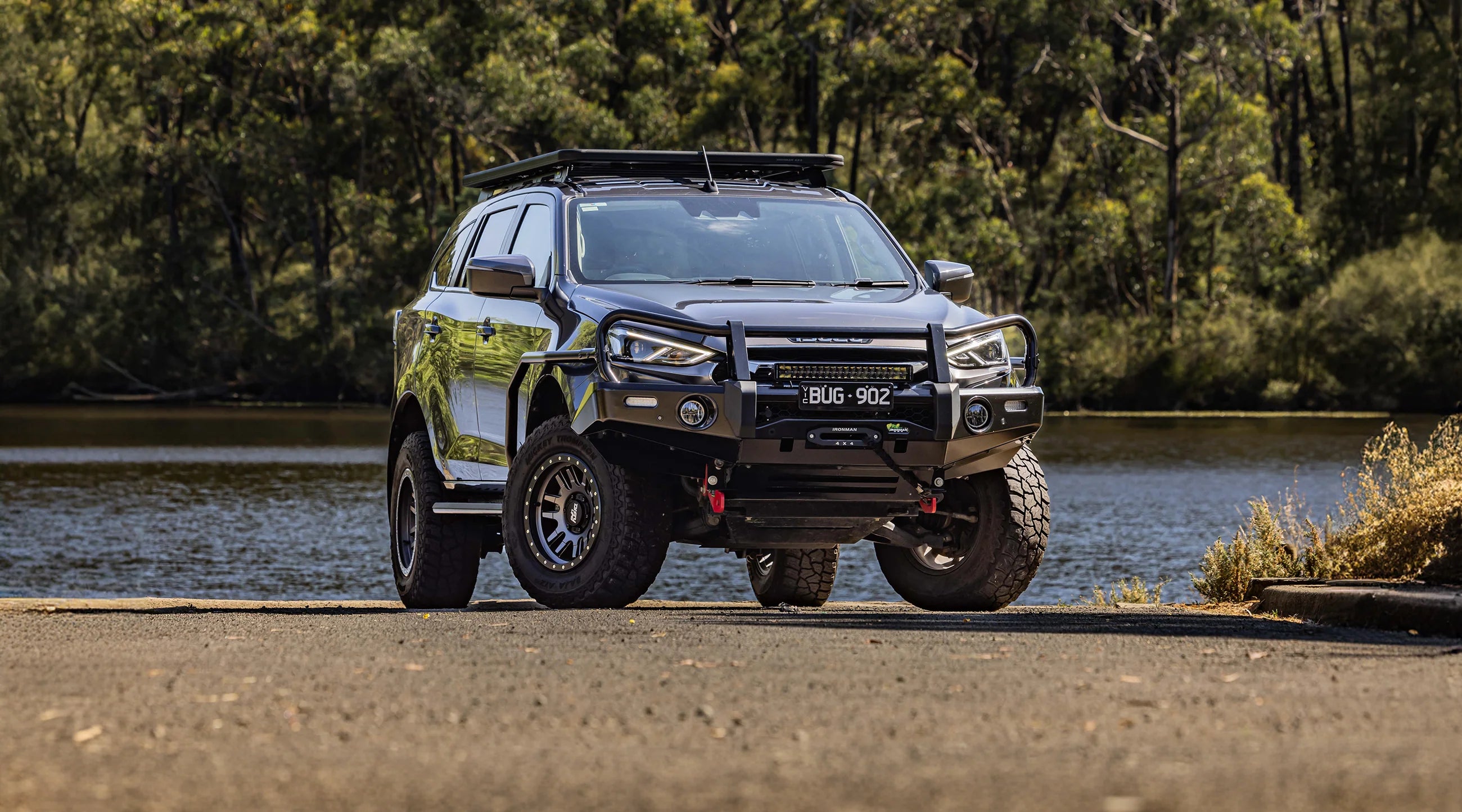 isuzu-mu-x-bull-bars – Truracks Western Towbars and Bullbars
